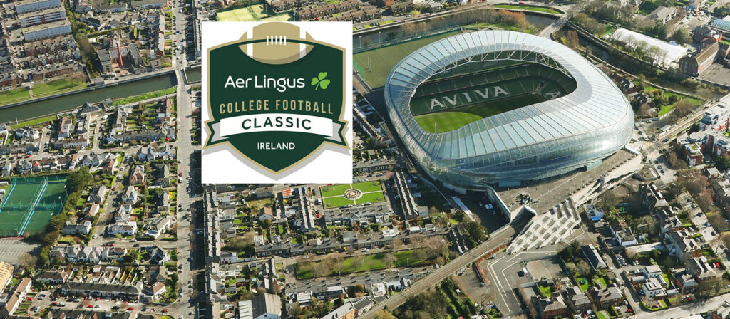 American Football - Aviva Stadium - Aer Lingus College Football Classic ...