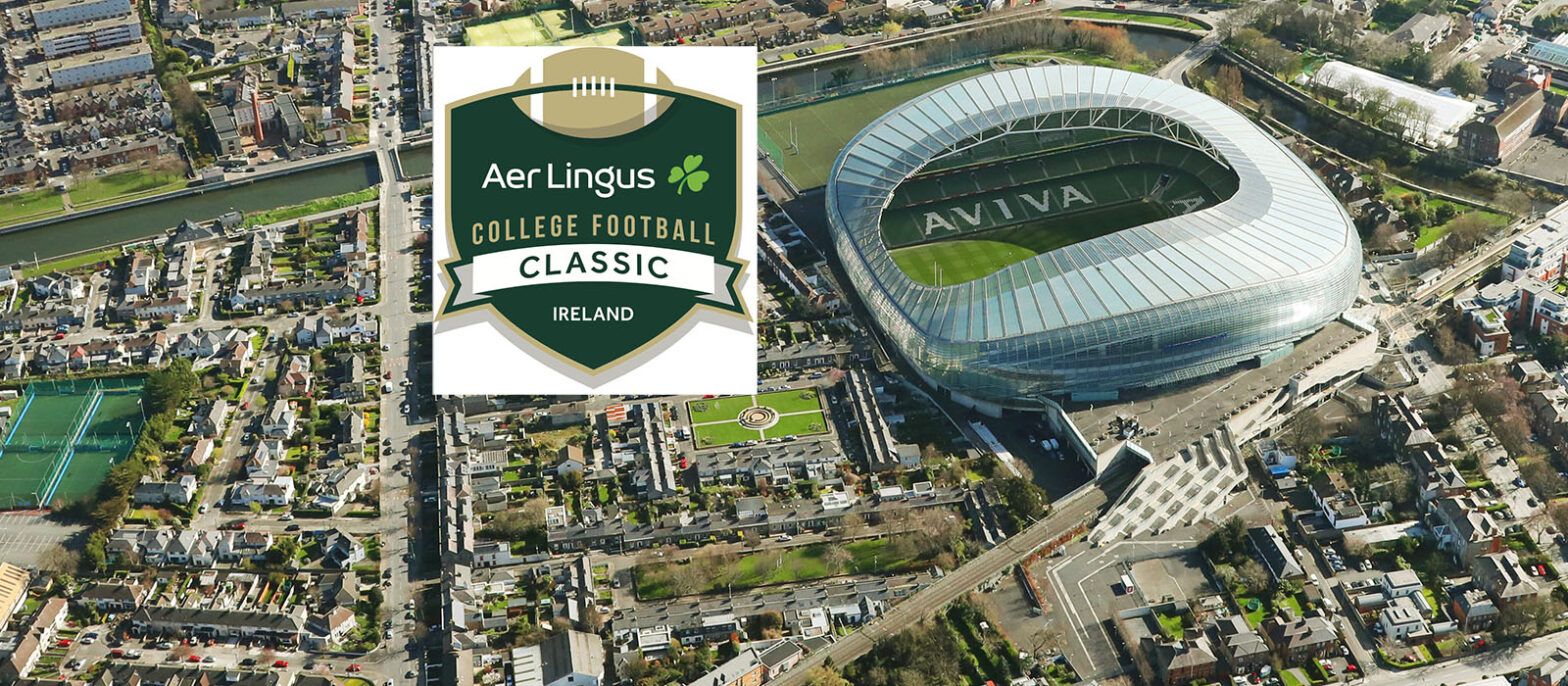 American Football - Aviva Stadium - Aer Lingus College Football Classic ...