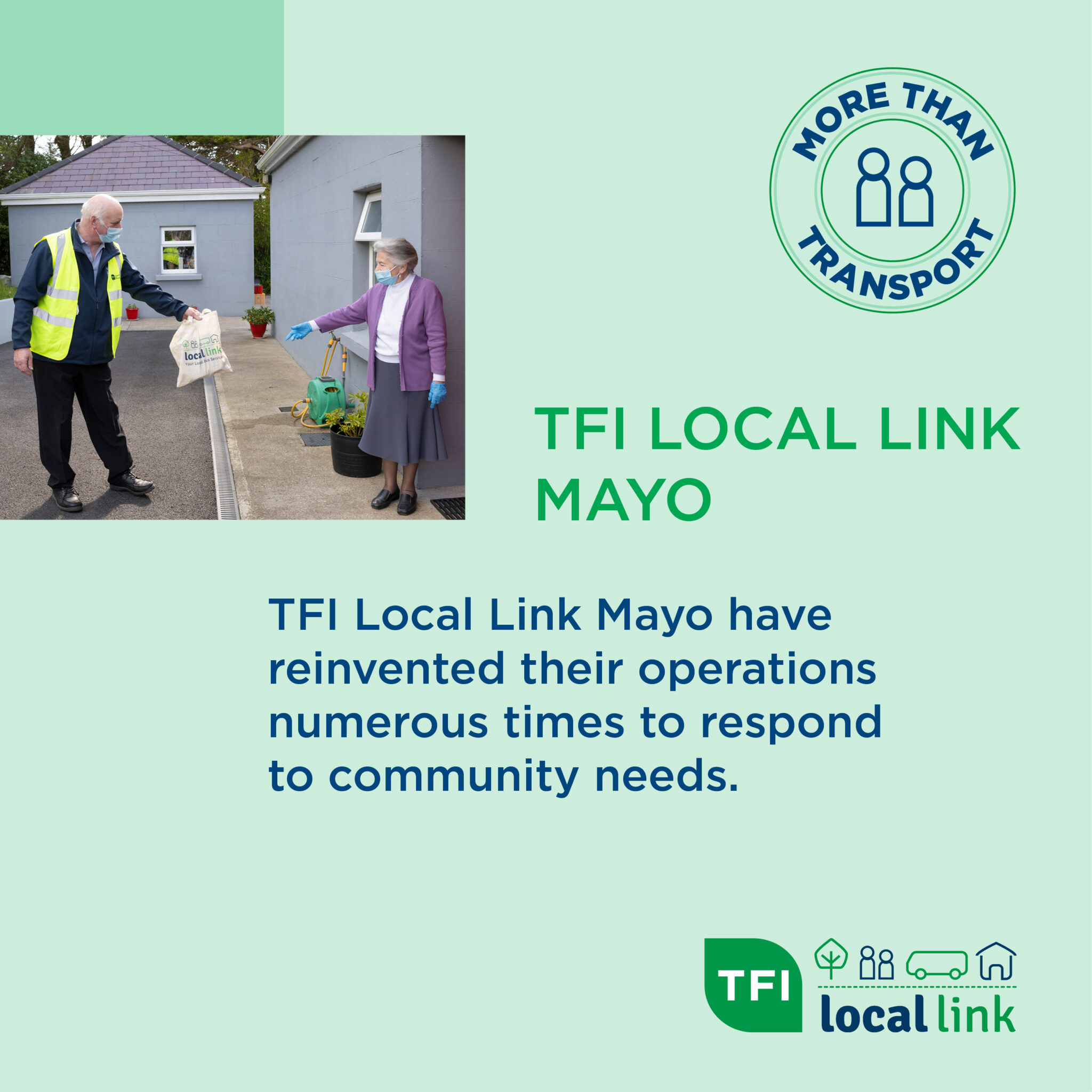 #MoreThanTransport Series with TFI Local Link Mayo - Transport for Ireland