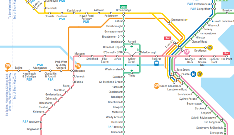 Dublin Public Transport Map - Transport Informations Lane Dublin Public Transport Map - Transport Informations Lane