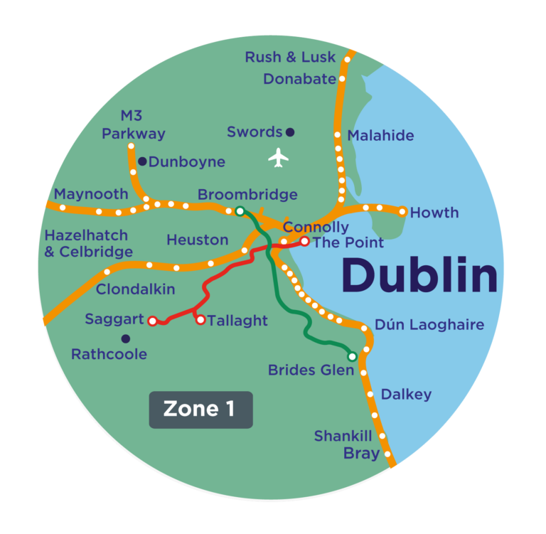 New Fare Zones - Transport for Ireland