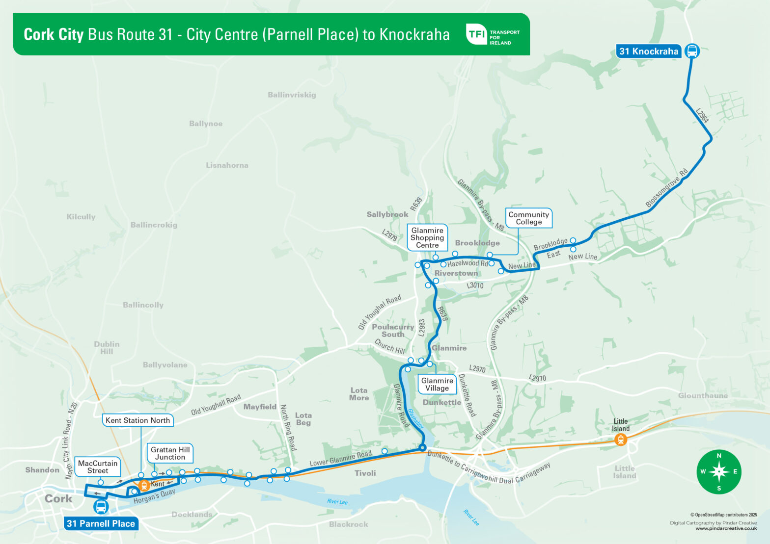 NTA and Bus Éireann have launched New Route 31 Connecting Knockraha to ...