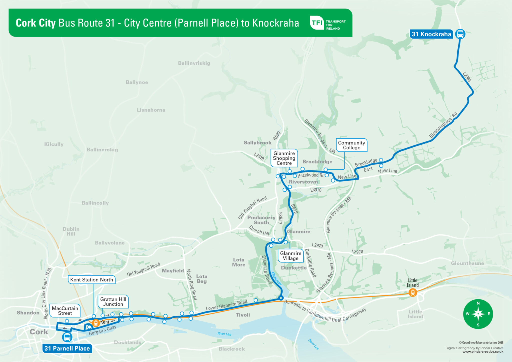 NTA and Bus Éireann have launched New Route 31 Connecting Knockraha to ...