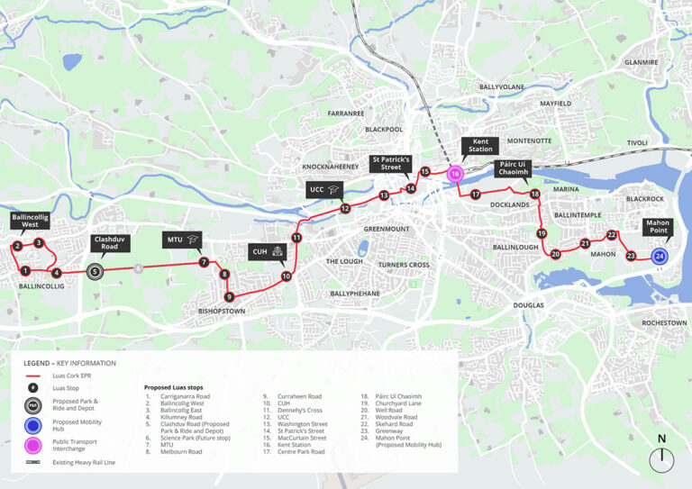 LUAS Cork launches emerging preferred routes as public consultation is ...