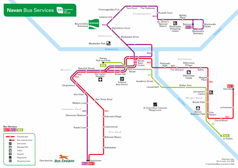 Navan Town Bus Services - Transport for Ireland